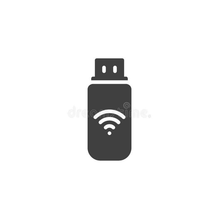 USB modem vector icon stock vector. Illustration of perfect - 262798030