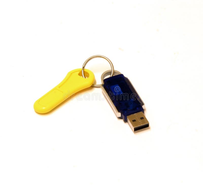USB & Pass Key stock photo. Image of drive, memory - 493762