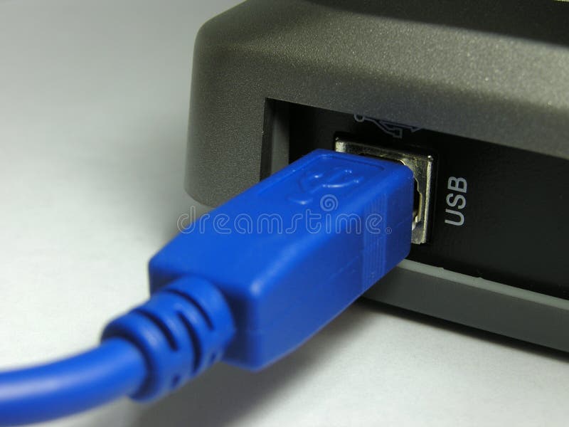 Usb plug stock image. Image of demodulator, subscriber, modem - 8069