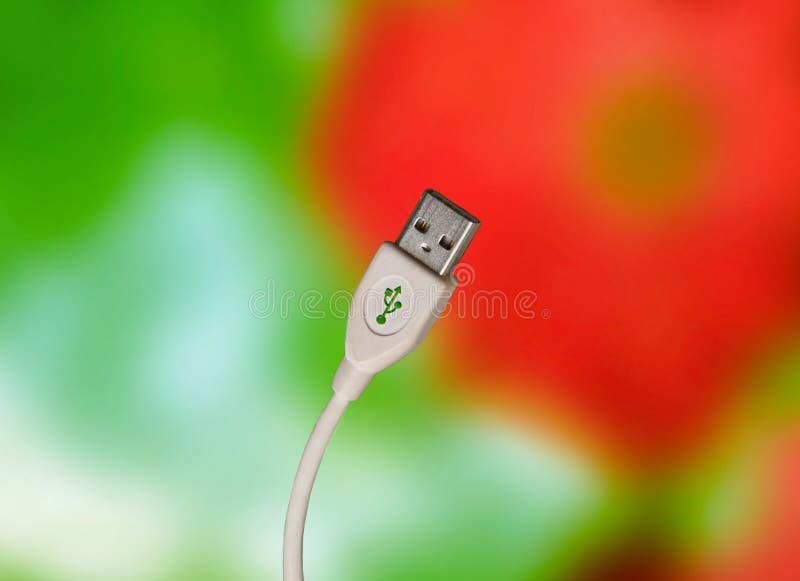 USB plug stock image. Image of equipment, cable, banner - 158984519