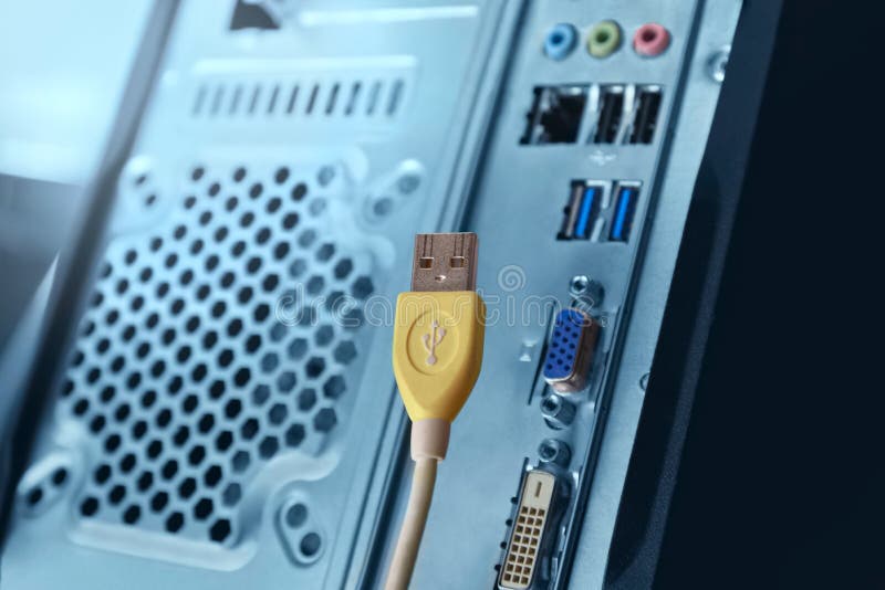 USB plug stock image. Image of background, supply, technology - 158984545