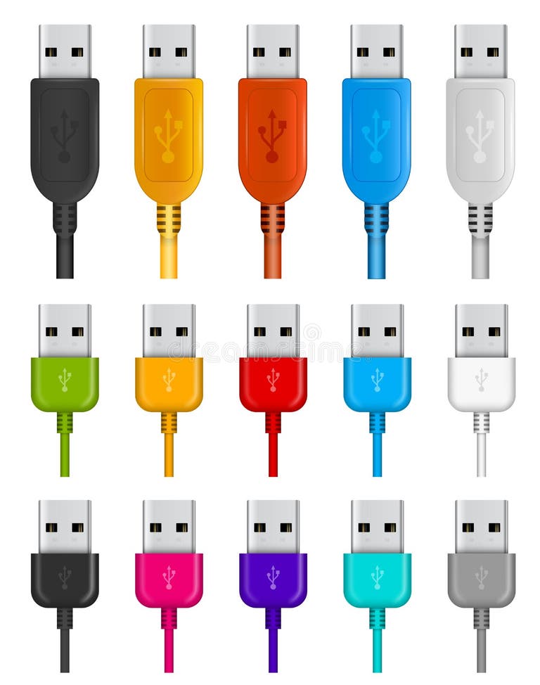 Different Usb Icon Stock Illustrations – 662 Different Usb Icon Stock ...