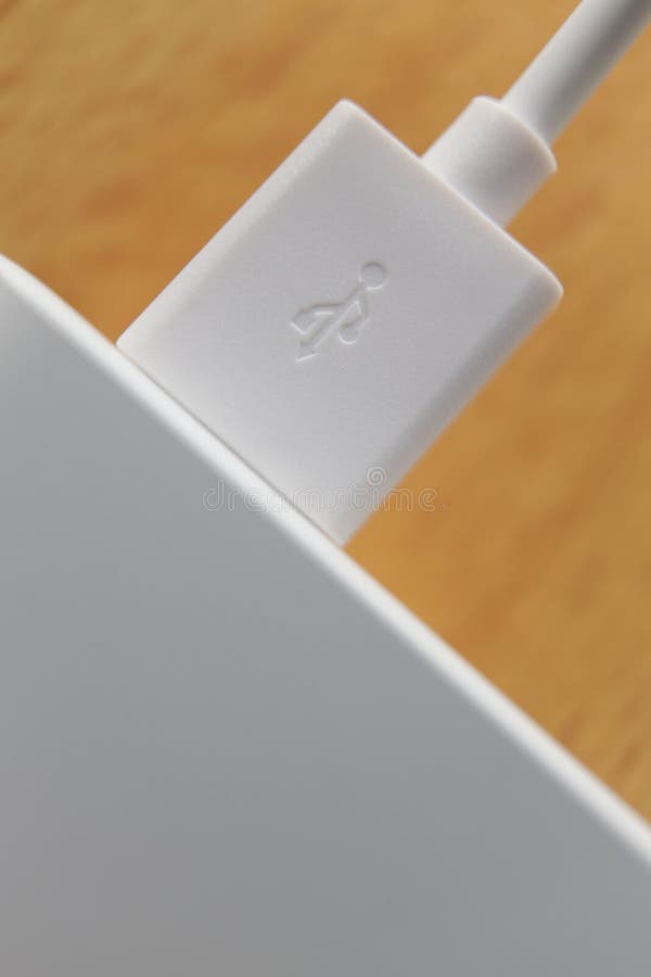 Usb Plug in Socket Close Up Macro. Vertical Orientation Stock Image ... Usb Plug in Socket Close Up Macro. Vertical Orientation Stock Image ...