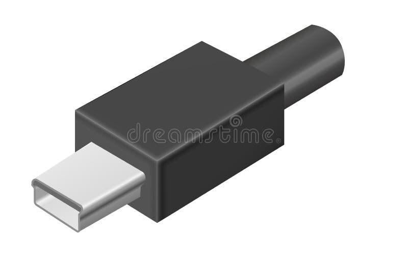 USB Plugs stock vector. Illustration of miniusb, connector - 232012195