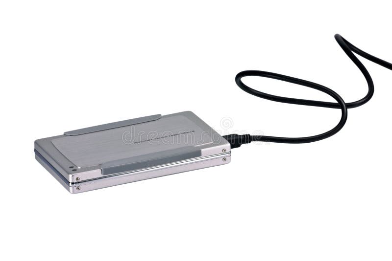 USB pocket hard disk drive stock image. Image of hardware - 9131697