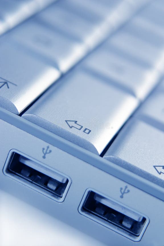 Usb port stock image. Image of enter, macro, cable, connect - 329281