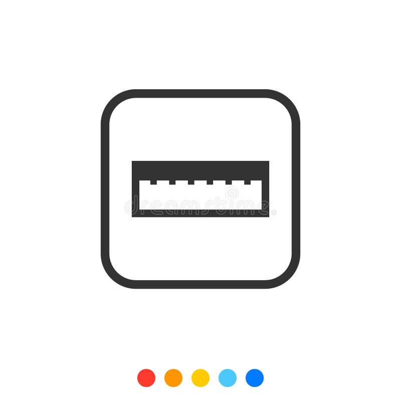 USB Port Linear Vector Icon Stock Vector - Illustration of interface ...