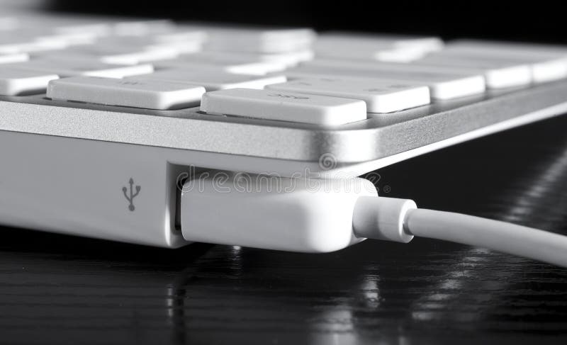 USB ports stock image. Image of black, technology, button - 7321425