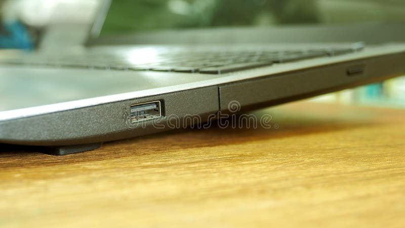 USB socket or jack stock image. Image of book, bronze - 83091075