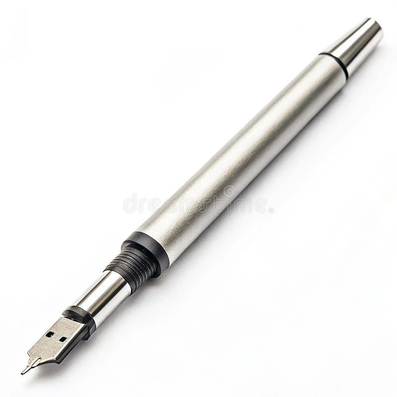 USB Soldering Iron Pen Isolated on White Background Stock Illustration ...