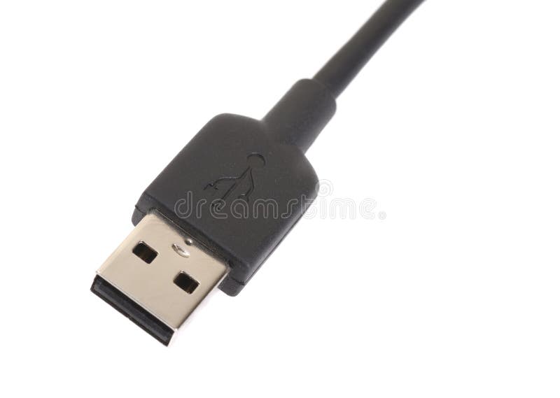 USB a standard plug stock image. Image of electric, connect - 23941605