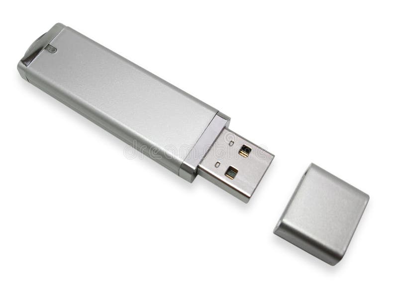 USB Stick stock photo. Image of memory, technology, white - 8143198