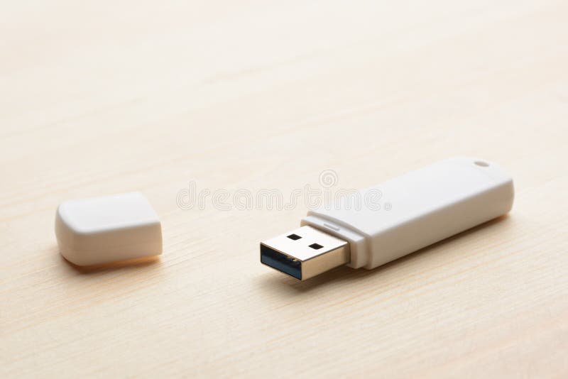USB stick with cap stock photo. Image of switch, memory - 258055884