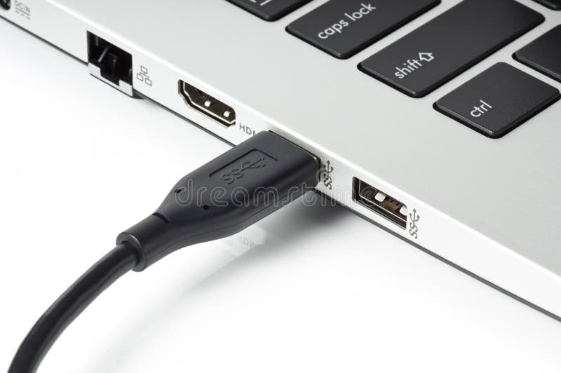 USB 3.0-stekker stock afbeelding. Image of aansluting - 40607163