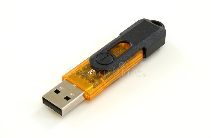 USB Stick and Stack of CDs stock image. Image of memory - 2447115