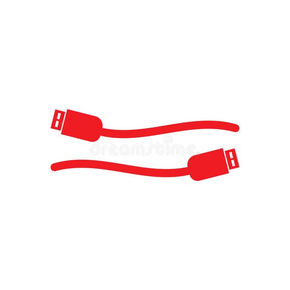 USB tech logo template stock illustration. Illustration of symbol ...