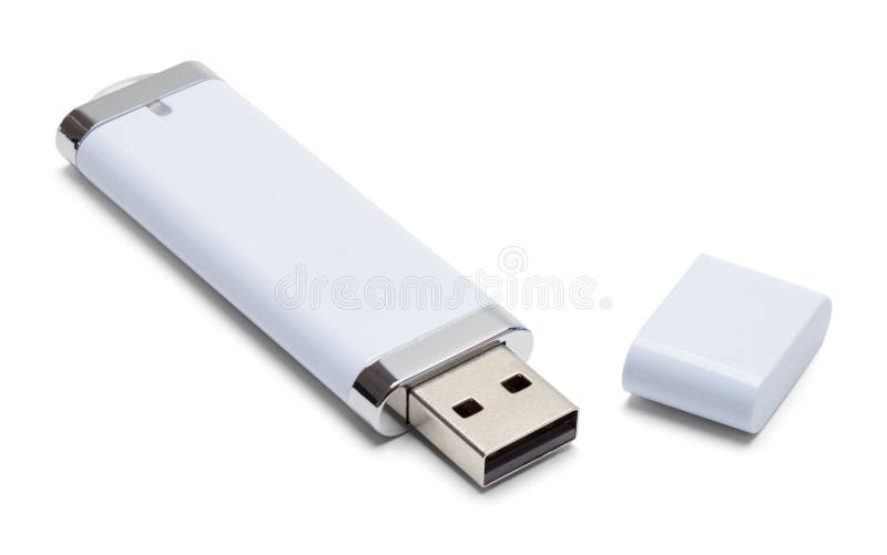 USB Drive and Cap stock image. Image of information - 108543641