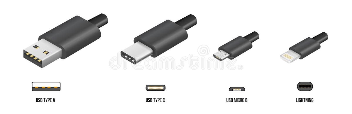 Usb Connectors Stock Illustrations – 1,892 Usb Connectors Stock ...