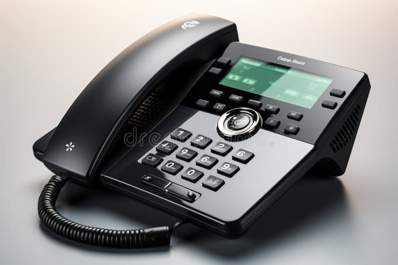 USB VoIP Phone stock illustration. Illustration of computer - 303027797