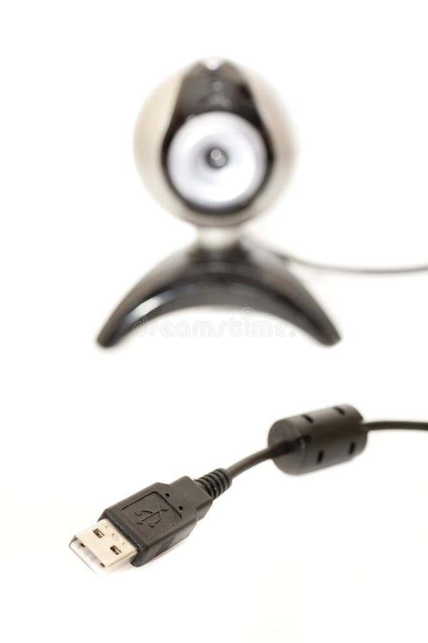 Usb webcam stock photo. Image of video, equipment, laptop - 26093584
