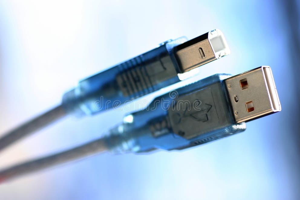 USB wire stock image. Image of home, computer, office - 1712849