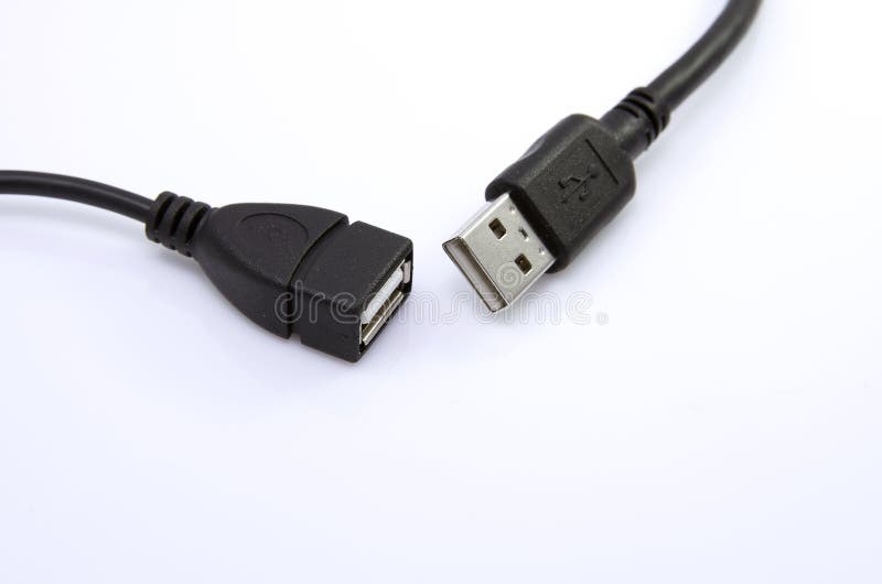 USB Wire for Internet Connection Stock Photo - Image of audio, cable ...