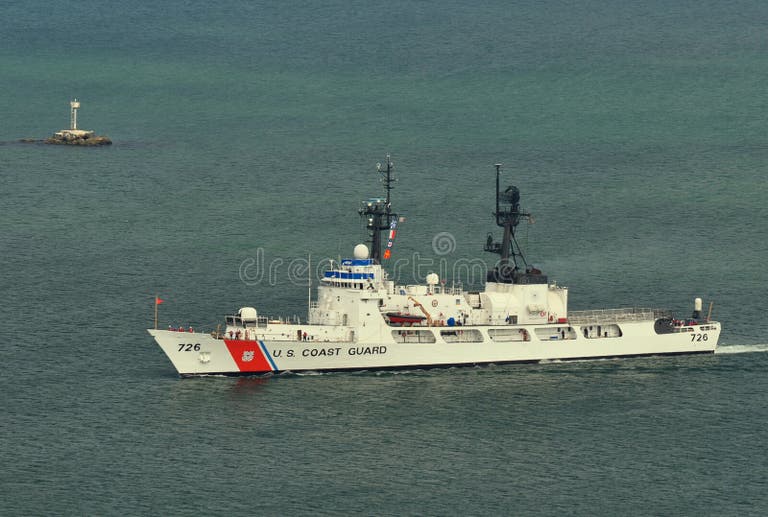 USCGC Midgett (WHEC-726) editorial photography. Image of migrant - 15228692