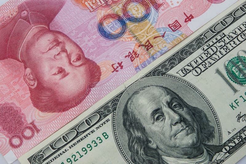 USD与RMB 库存图片. 图片 包括有 收兑, 投资, 亚马逊, 贬值, 广告牌, 现金, 减少, 全球 - 27328133