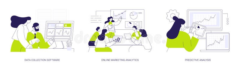 Analytics Outline Vector Concept Illustrations Stock Illustrations – 1,101 Analytics Outline ...