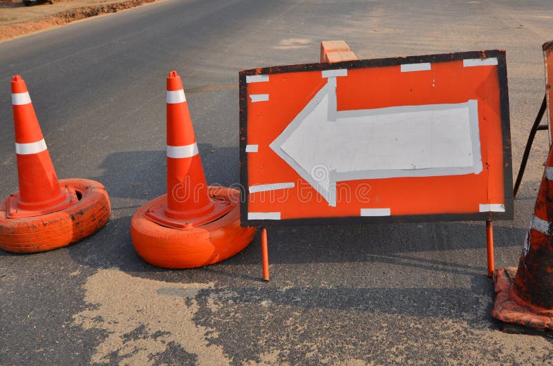 Use Bypass Way Warning Sign Stock Photo - Image of control, pass: 68515148