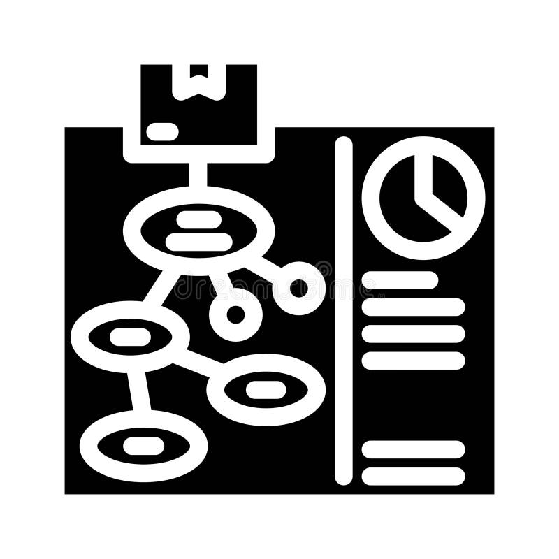 Use Case Analysis Glyph Icon Vector Illustration Stock Vector ...