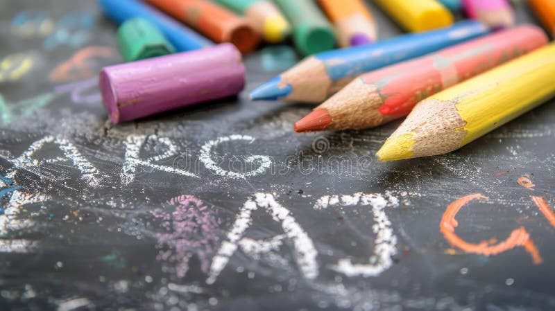 Use Chalk To Display Vocabulary Words for Language Learning, Ai ...