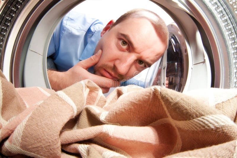 Use my washing machine stock photo. Image of caucasian - 33843418