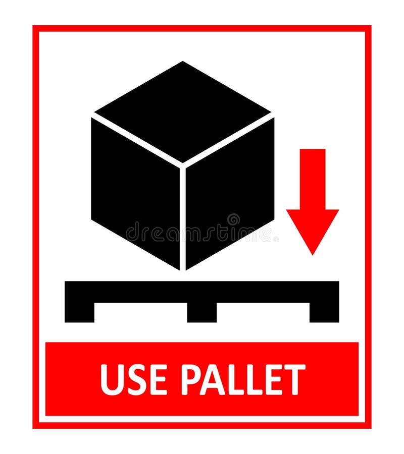 Use Pallet, Sticker and Label Vector Stock Vector - Illustration of ...