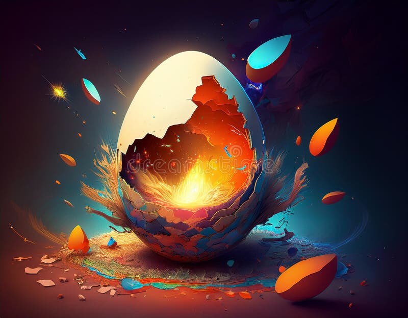 Use the Process of an Egg Hatching To Represent the Birth of Startups ...