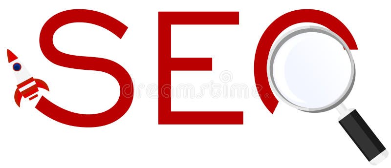 Use seo technology stock illustration. Illustration of letters - 196661177