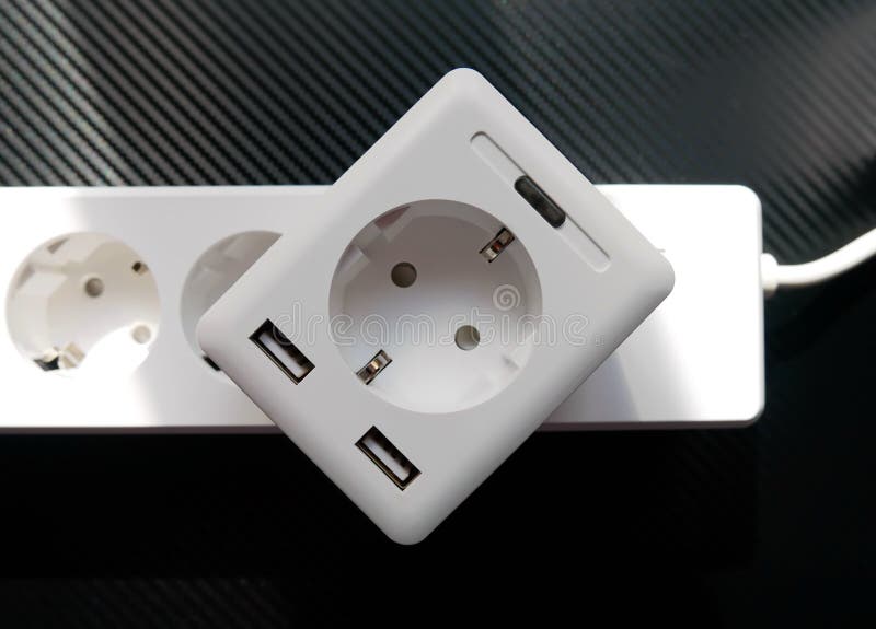 The Use of a Smart USB Socket. Smart Socket for Connecting Devices ...
