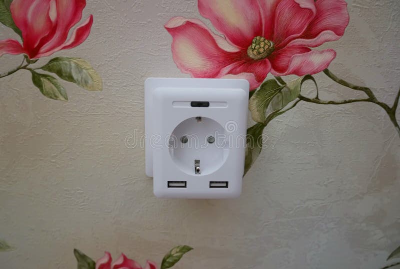 The Use of a Smart USB Socket. Smart Socket for Connecting Devices ...
