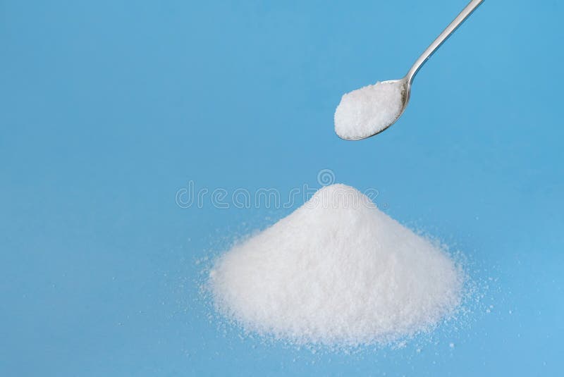 The Use of Table Salt in the Diet. Stock Image - Image of dosage, white ...