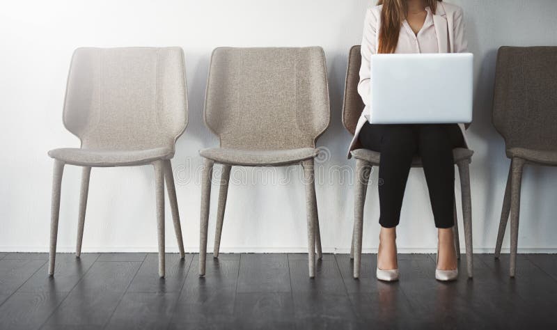 Use Time Efficiently and Get Work Done while Waiting. Studio Shot of an ...