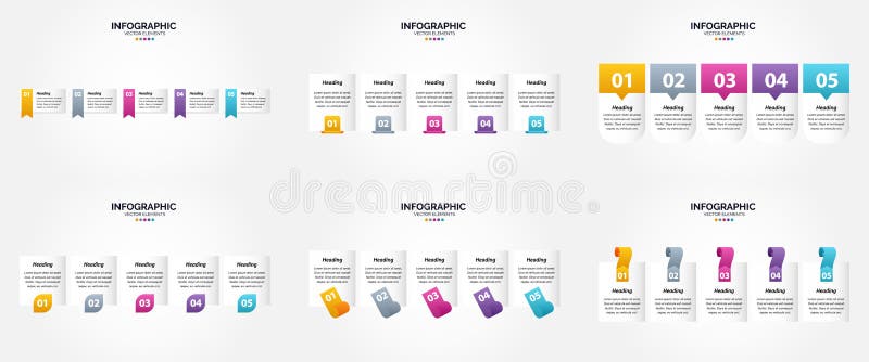 Use these Vector Illustrations To Create Eye-catching Infographics for ...