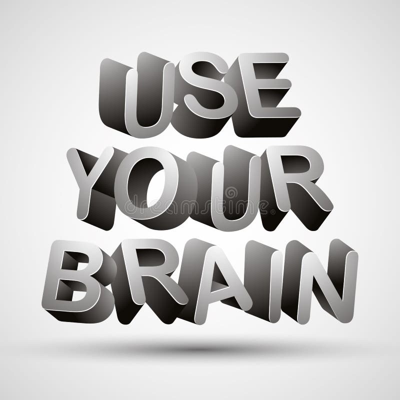 Use Your Brain Stock Illustrations – 234 Use Your Brain Stock ...