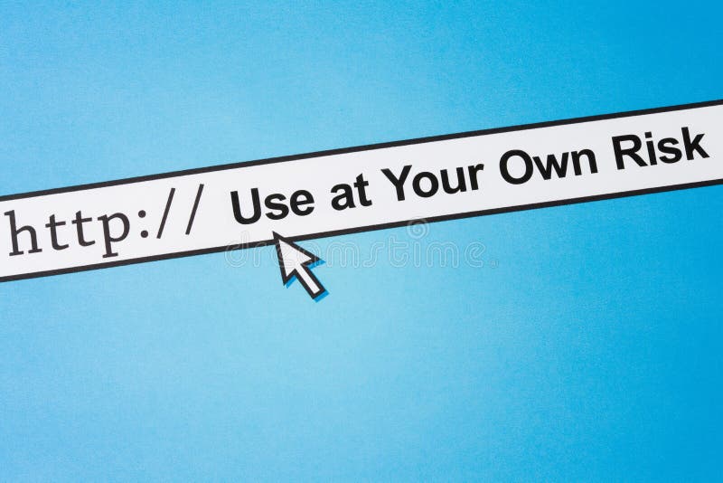 Use at your own risk stock photo. Image of risk, surfing - 9110476