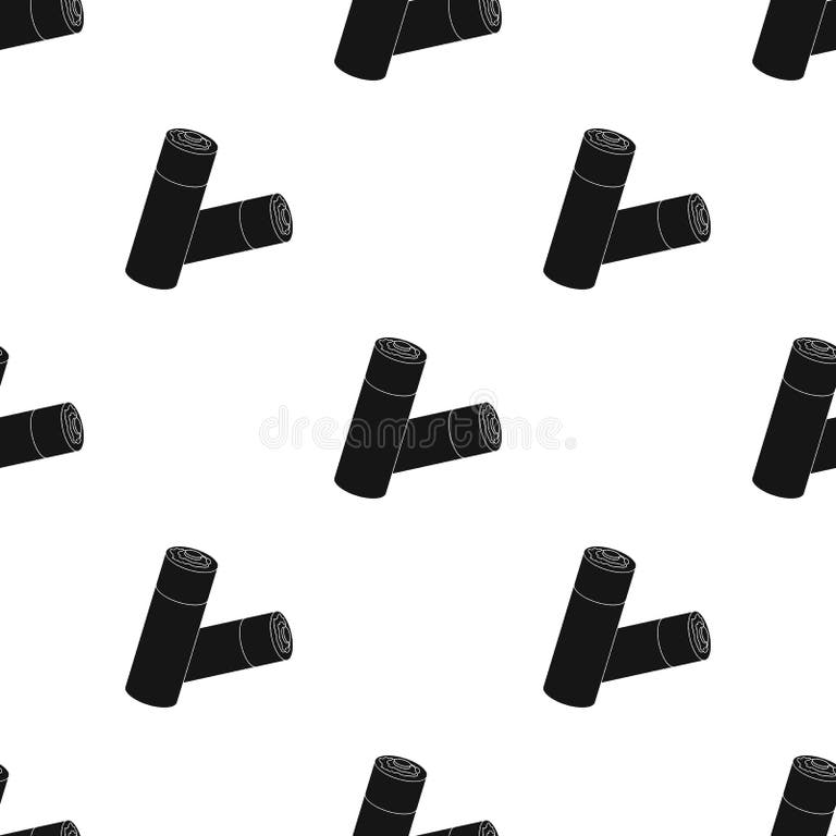 Used Batteries Icon in Black Style Isolated on White Background. Stock ...