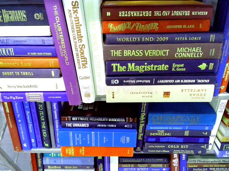 Used Books and Pocket Books Editorial Stock Image - Image of used ...