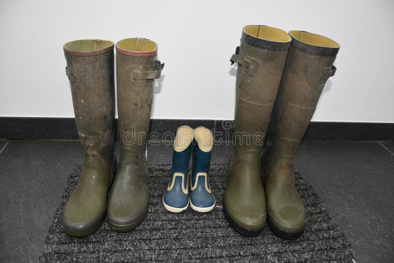 Used boots stock photo. Image of pairs, boots, size, rubber - 68632190