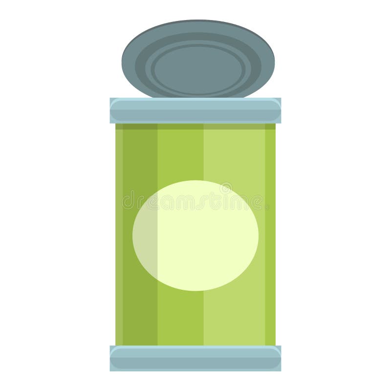 Used Can Icon, Cartoon Style Stock Illustration - Illustration of used ...