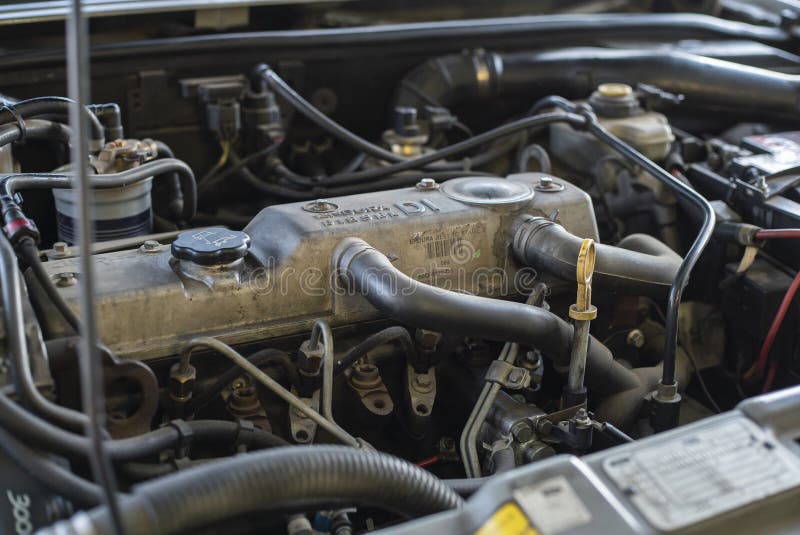 Used car engine 3 editorial photo. Image of business - 210814776