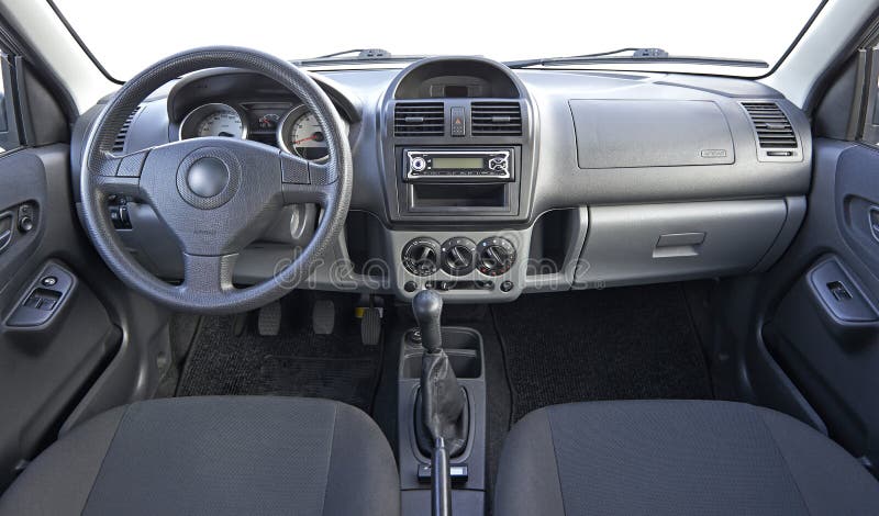 Used car interior stock image. Image of front, driver - 33925547