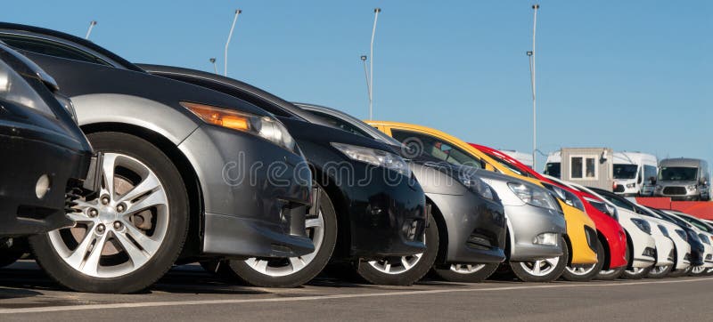 Used car sales stock photo. Image of auto, used, sales - 185322058